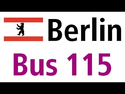 Berlin bus 115: U Fehrbelliner Platz - Düppel Süd, Neuruppiner Str ...