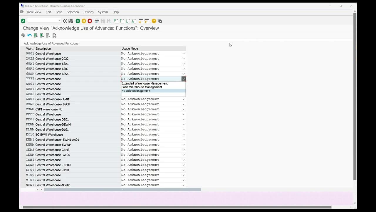 Difference between WM and EWM- EWM Basics - YouTube