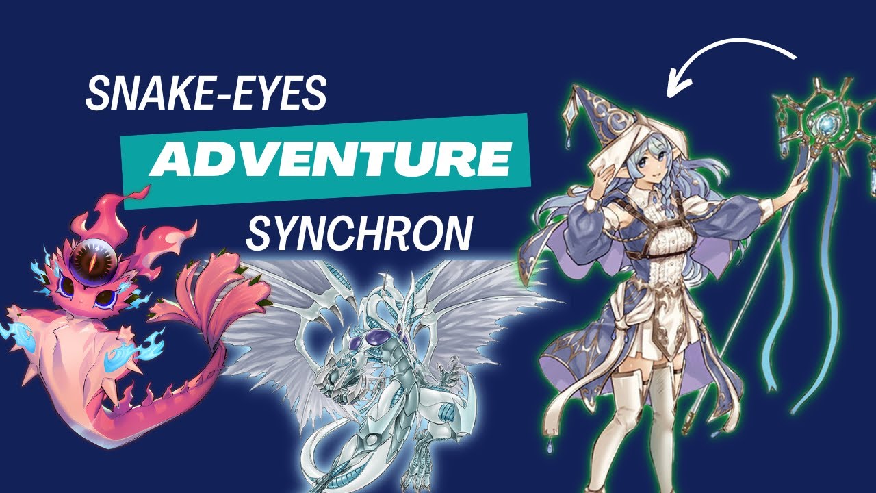 Synchron deck March 2024! Adventure AND Snake-Eyes engines Yu-Gi-Oh ...