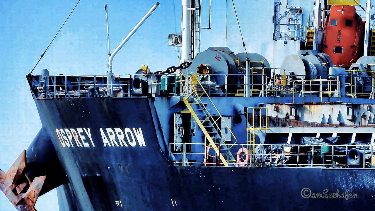Bunkerschiff JANA DFIH IMO 9330185 bunkers Bulk Carrier OSPREY ARROW ...
