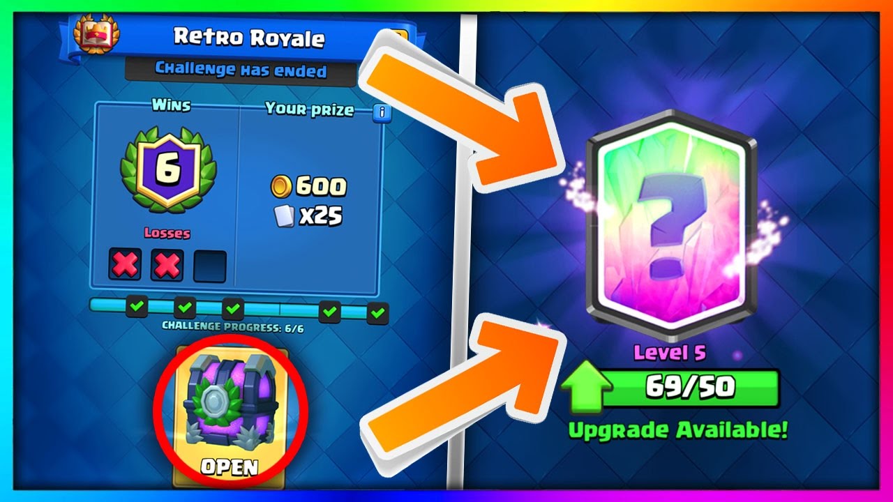 WHAT HAPPENS IF YOU WIN the "Retro Royale" CHALLENGE in Clash Royale ...