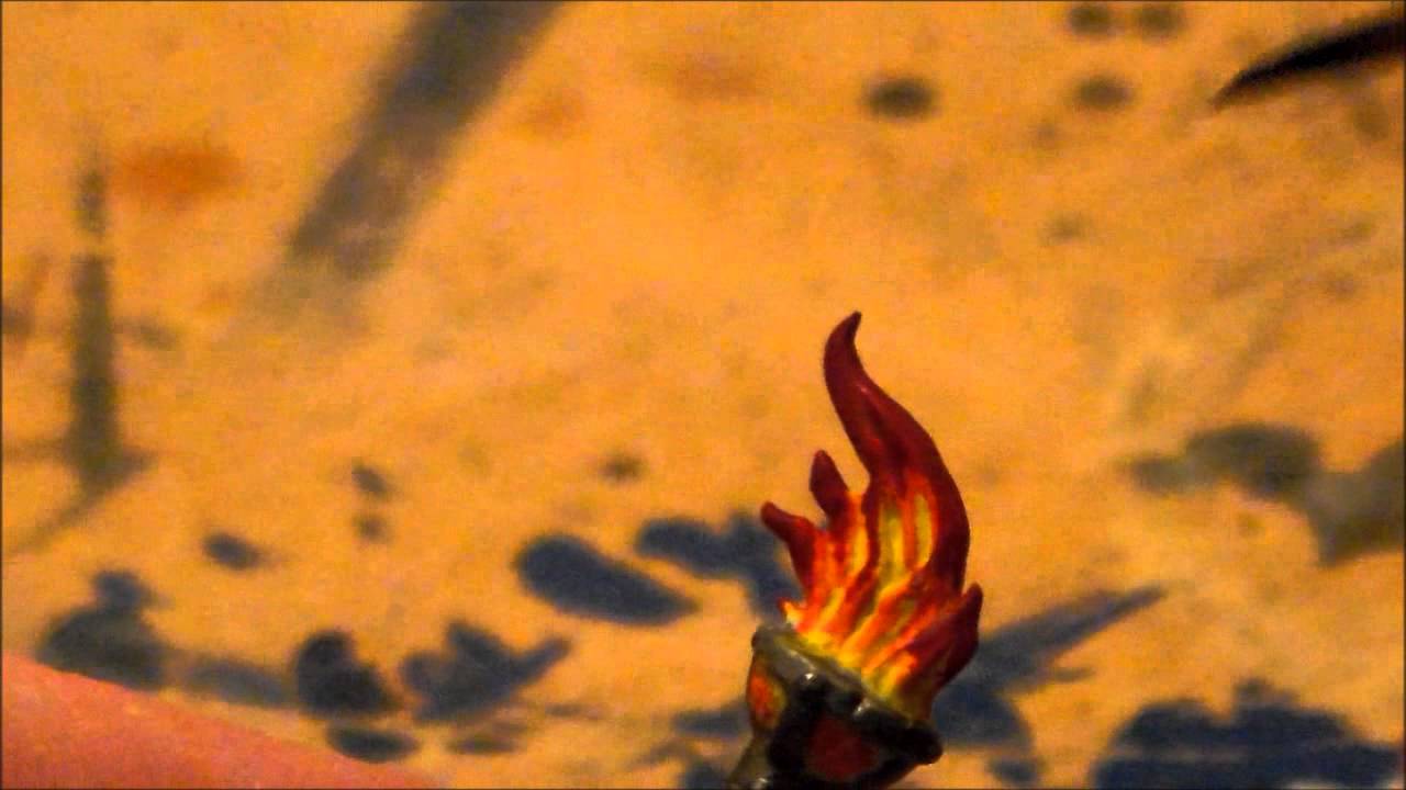 Painting Tutorial: How I Paint Fire - YouTube