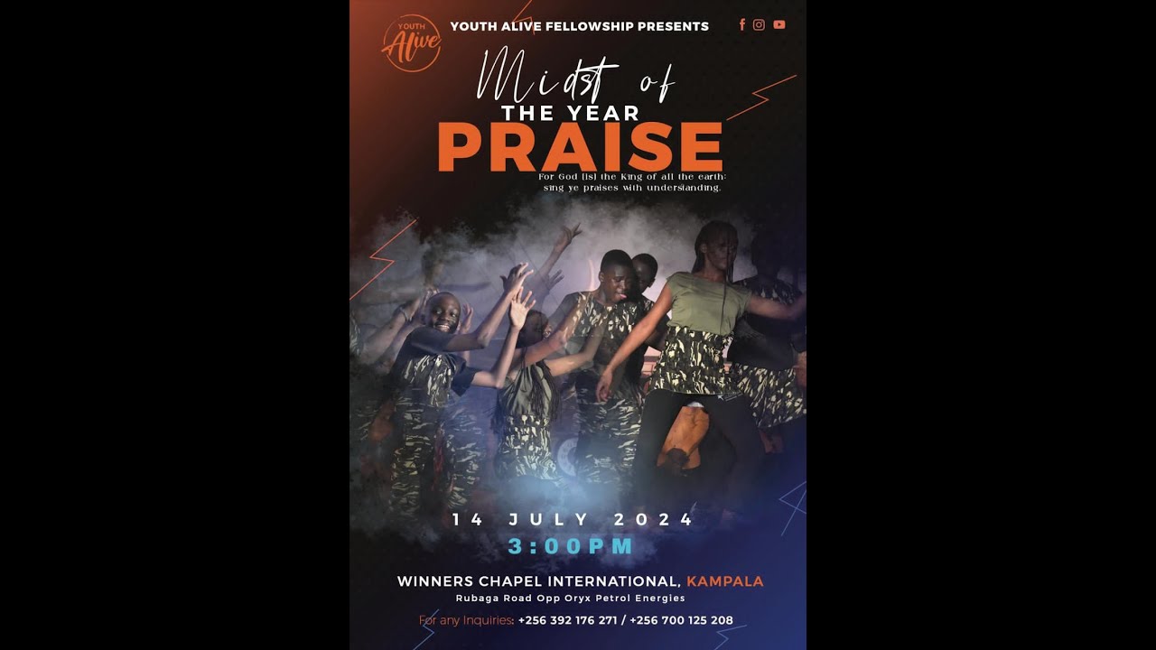 MIDST YEAR PRAISE SESSION/ KAMPALA - YouTube