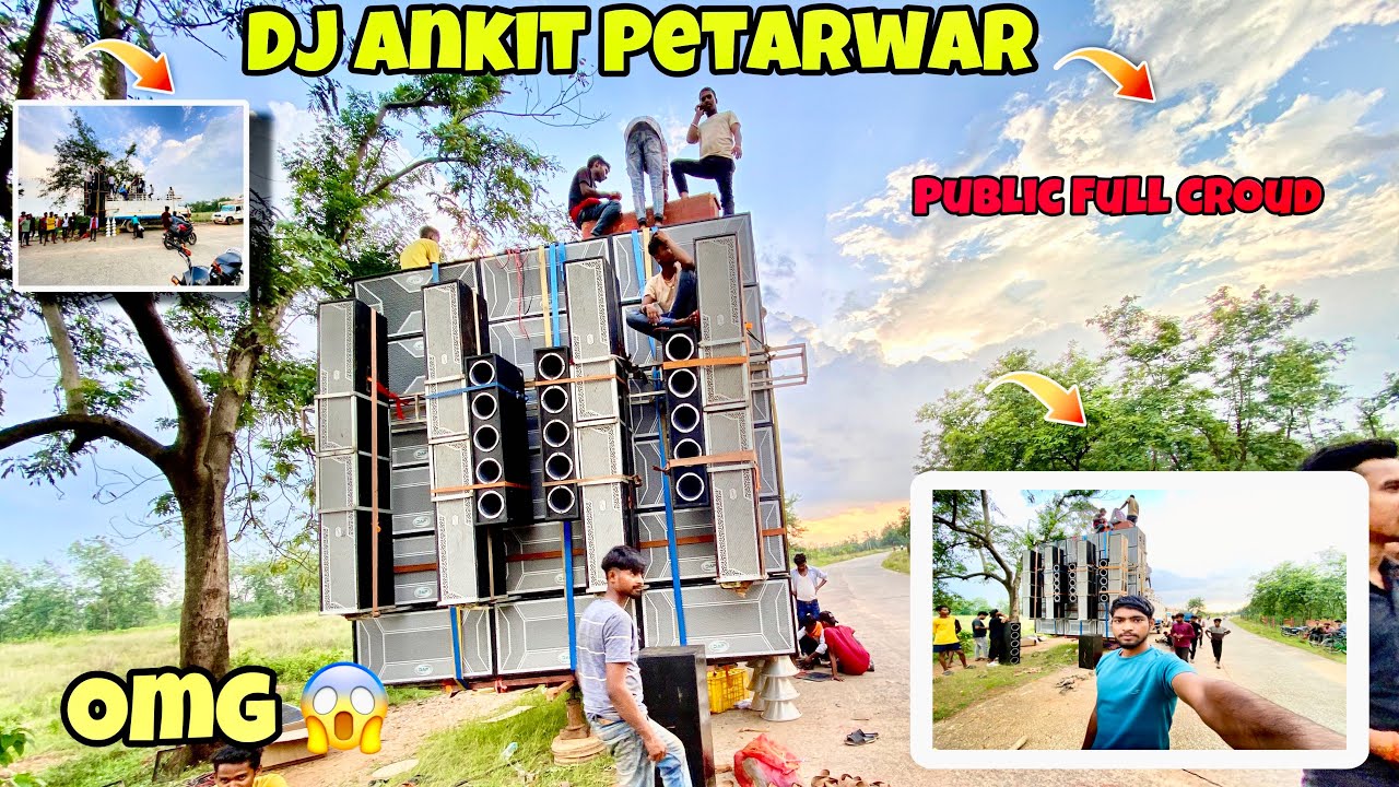 Omg 😱 Dj Ankit Petarwar New Looks Tabahi Setup 18 Pic Bass Only Road Shop 1st Time Esa Looks ...