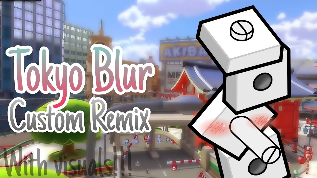[VISUALS] Tokyo Blur (Mario Kart 8 Deluxe) - Rhythm Heaven Custom Remix ...