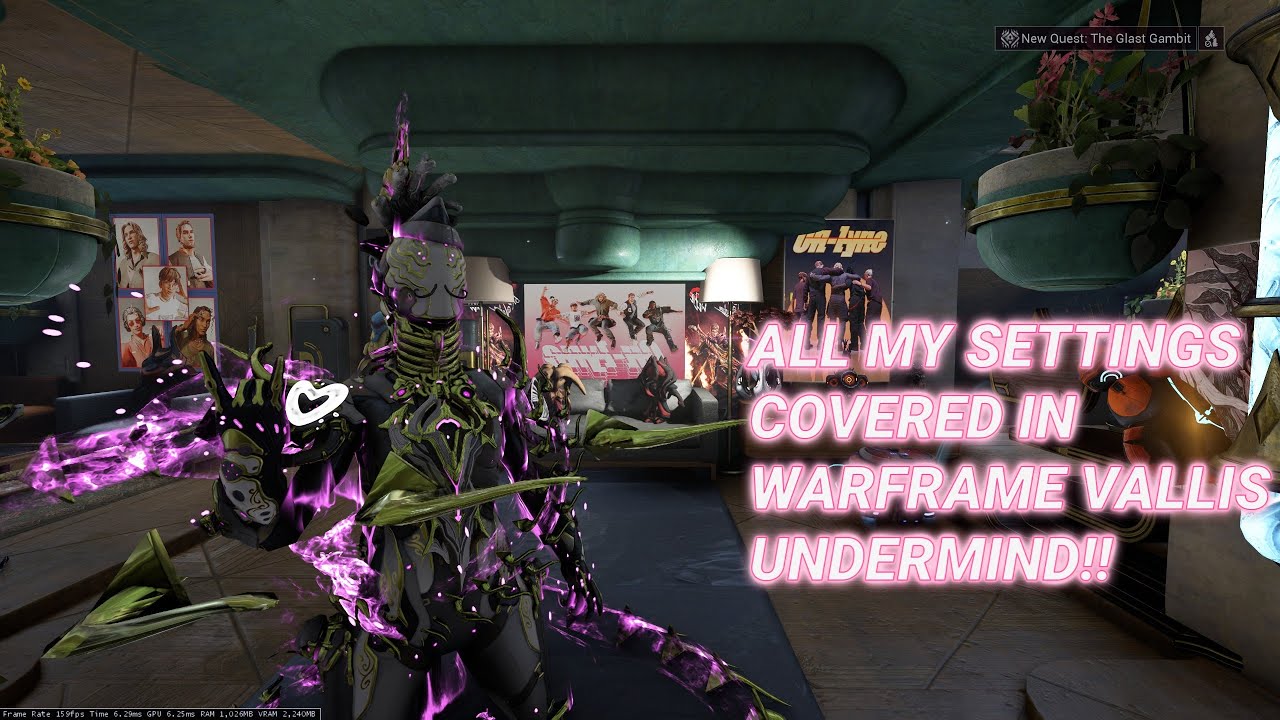 Warframe Vallis Undermind: My Settings Covered!! - YouTube