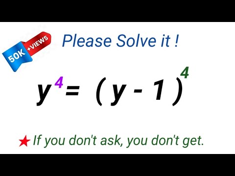High level Algebra | Olympiad Maths question | @Ripe MK | @M13U4M - YouTube