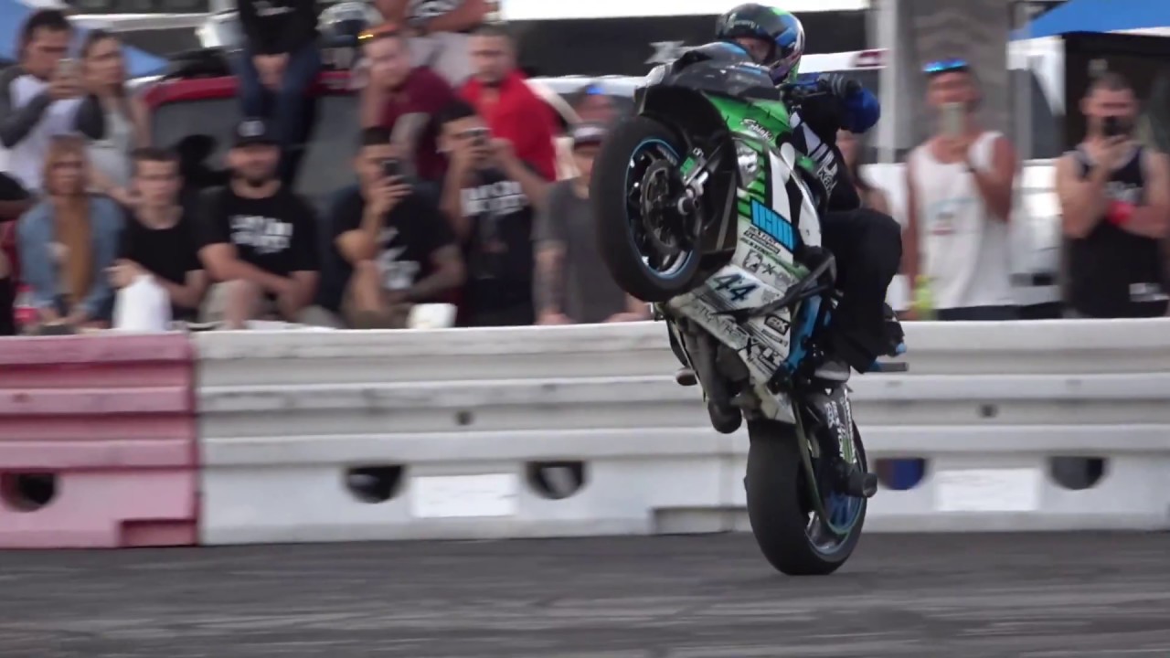 " bike bash 2k18" with KYLE SLIGER Florida 2018 stunt show - YouTube