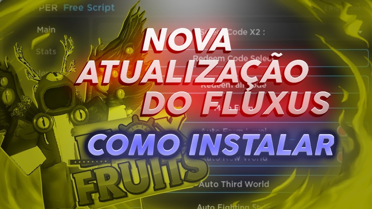 COMO ATUALIZAR O FLUXUS - ATUALIZAÇÃO DO FLUXUS - COMO INSTALAR SCRIPT ...