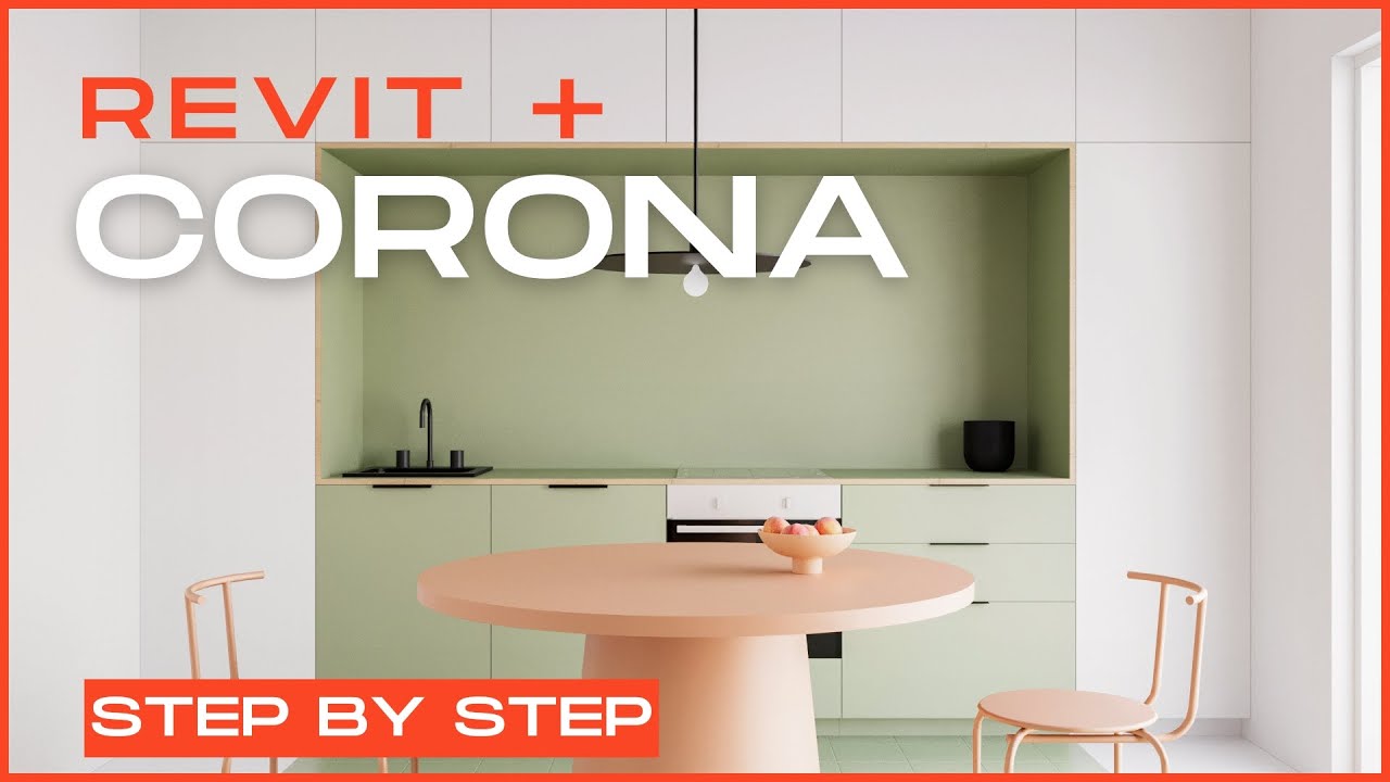 Kitchen Render - Revit and Corona Tutorial - YouTube