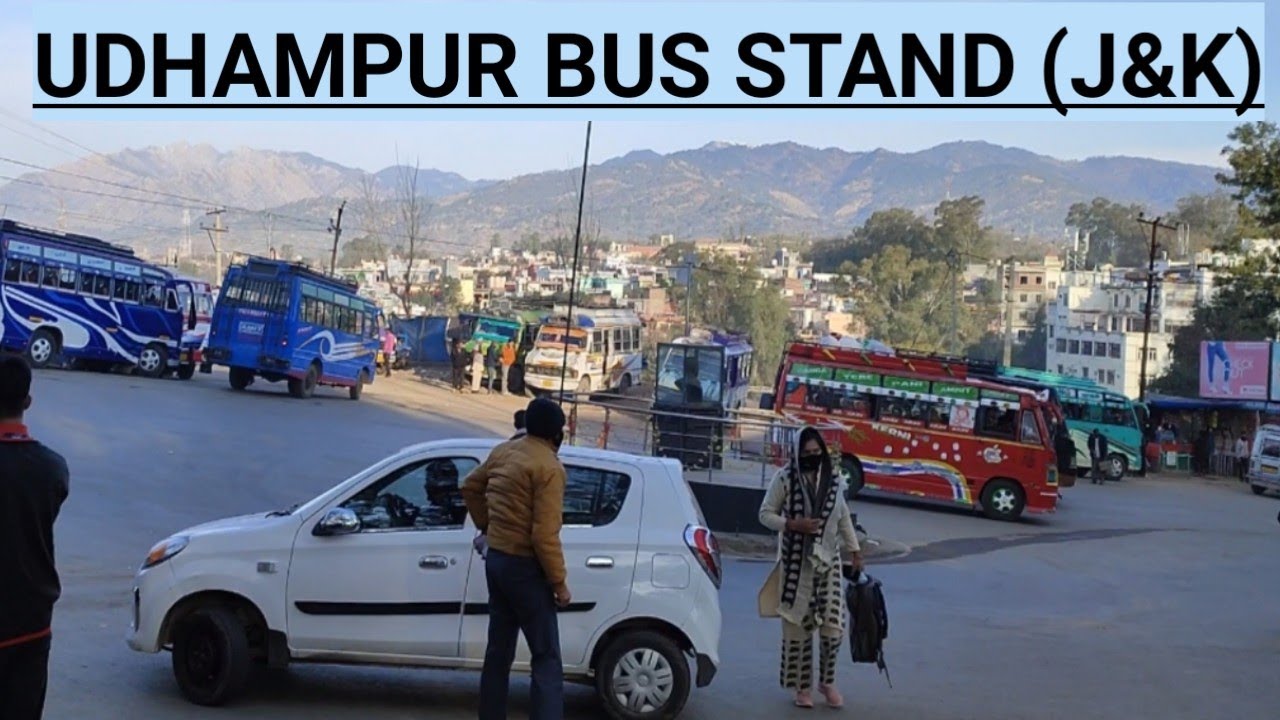 UDHAMPUR (Jammu & kashmir ) BUS STAND, उधमपुर(जम्मू -कश्मीर) बस स्टैंड ...
