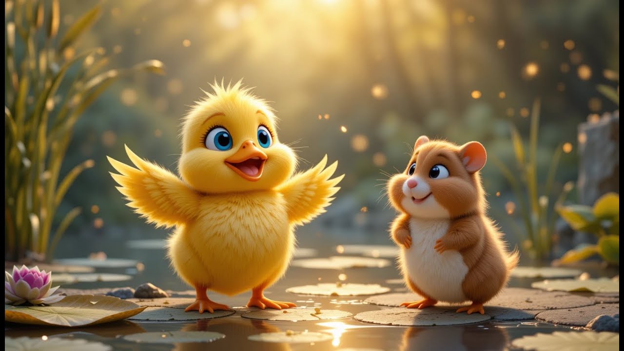 Pico and Duck’s Magical Adventure || 3D Animation || cute video - YouTube