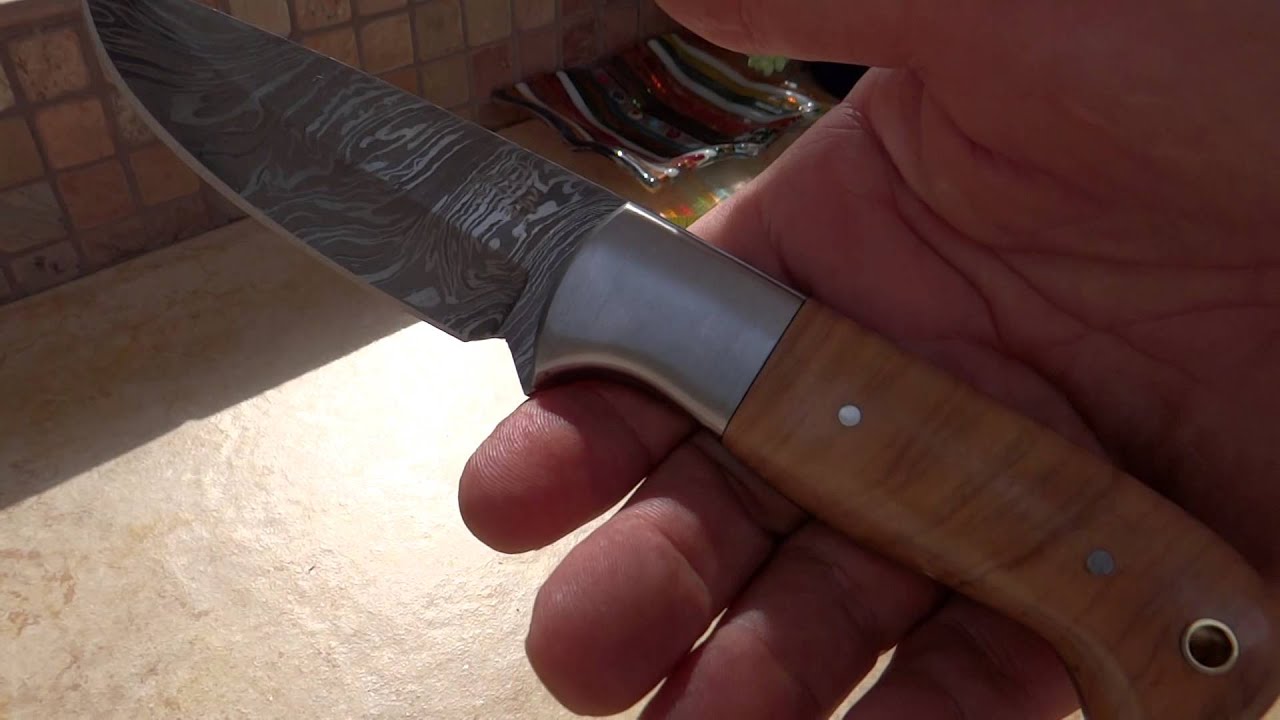 DKC-511 TRAIL BLAZER DKC Knives Custom Hand Made Damascus Hunting ...