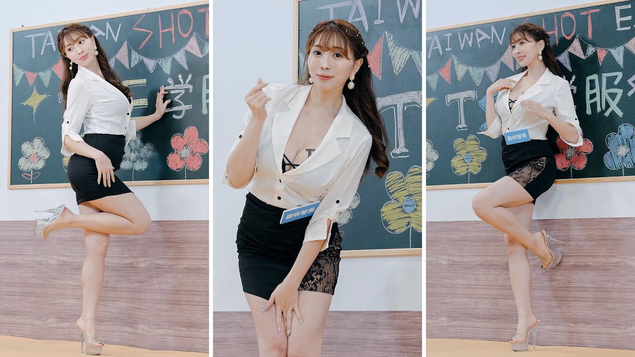 森咲智美｜は森智美｜Tomomi Morisaki｜TSE台灣寫真博覽會｜學服祭 - YouTube