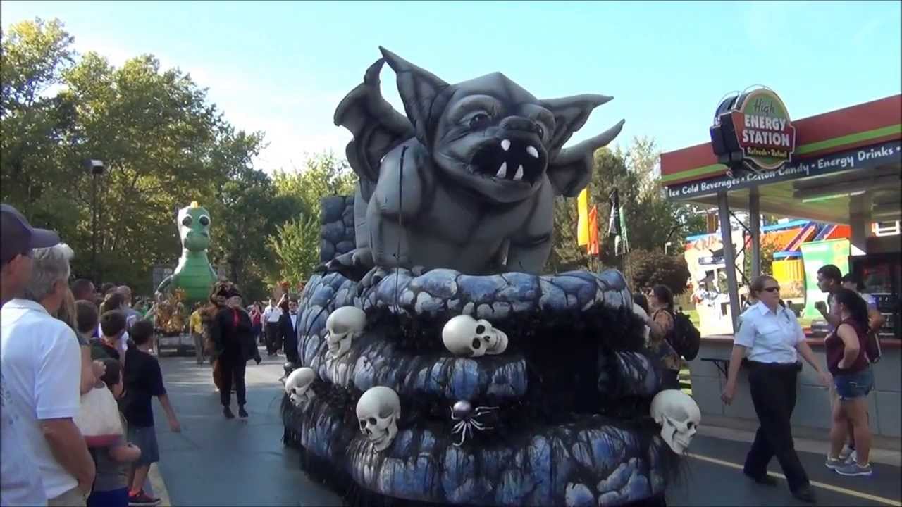 Cedar Point - Monster Midway Invasion Celebration Parade 2013 - YouTube