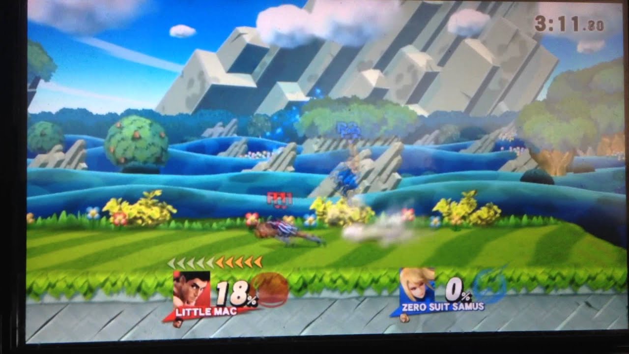 Super Smash Bros for Wii U- Little Mac (Me) vs Zero Suit Samus (Sara ...