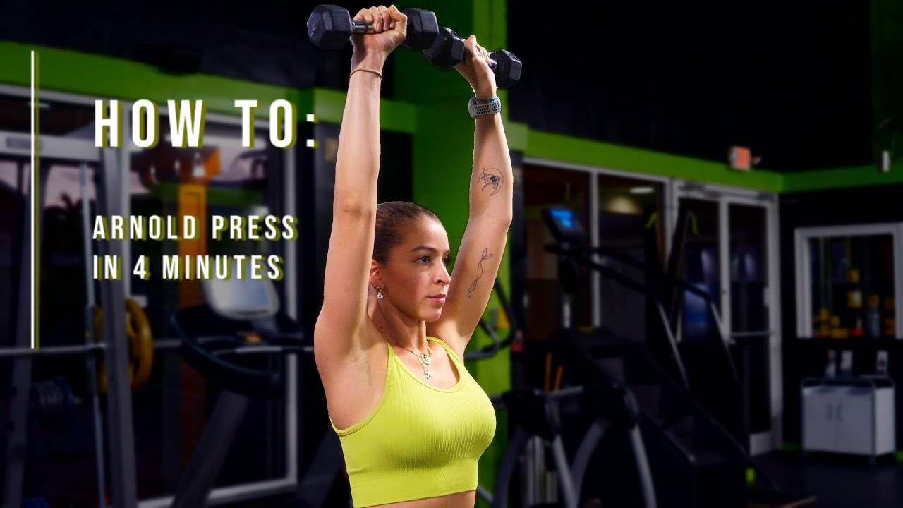 How To Arnold Press in 4 Minutes - Form Secrets, Mistakes to Avoid ...