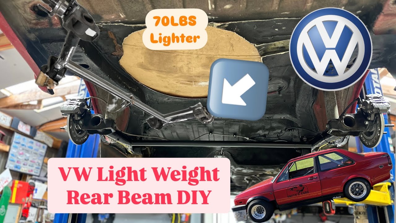 DIY Rear Chromoly Rear Beam - YouTube