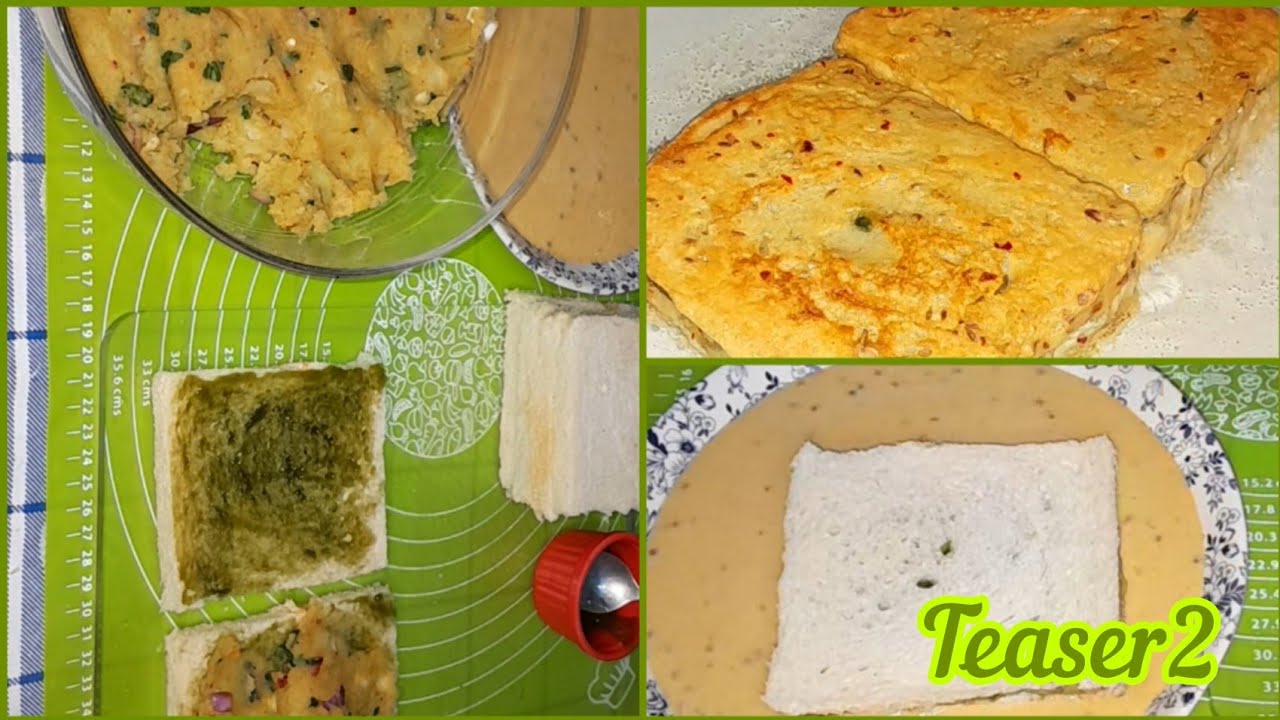 Teaser 2 || Bread Pakora || How To Make Bread Pakora || Bread Pakora ...