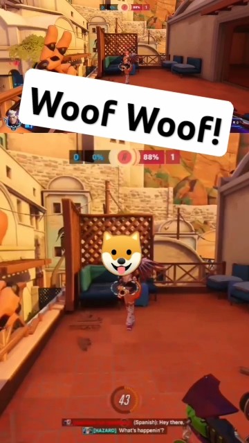 Woof Woof! 🐶 #overwatch2 #ow2 #overwatchclips #overwatch #ow #stadium # ...