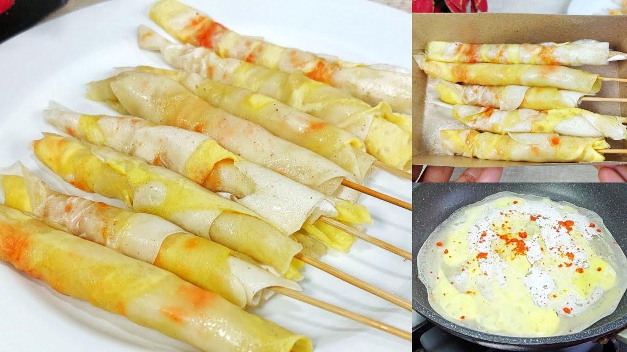 JAJANAN FAVORITE ANAK2 HINGGA DEWASA PAPEDA / ACI GULUNG ENAK BANGET ...