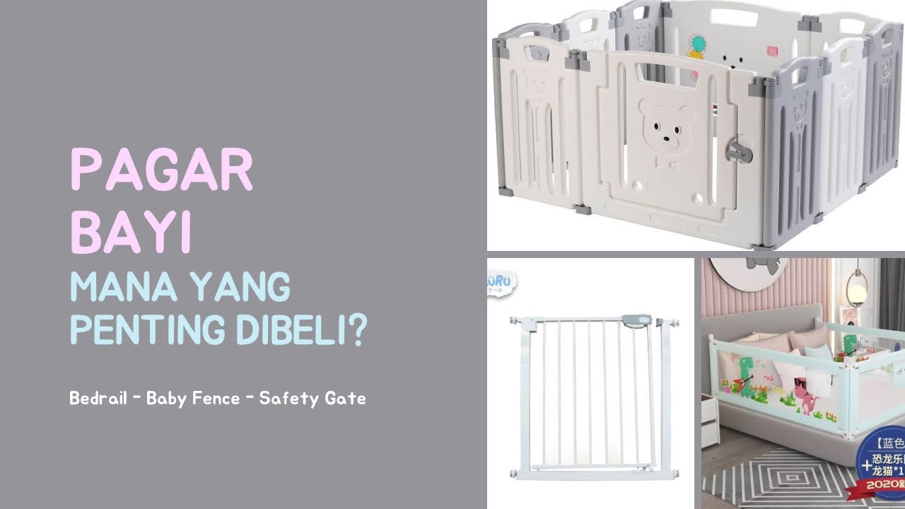 PAGAR BAYI MANA YANG PENTING DIBELI? Cara stimulasi anak cepat berjalan ...