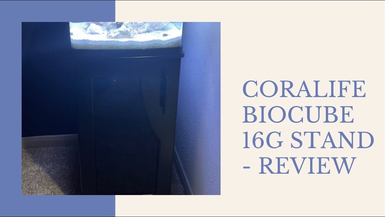Coralife Biocube 16g Stand - Product Review - YouTube