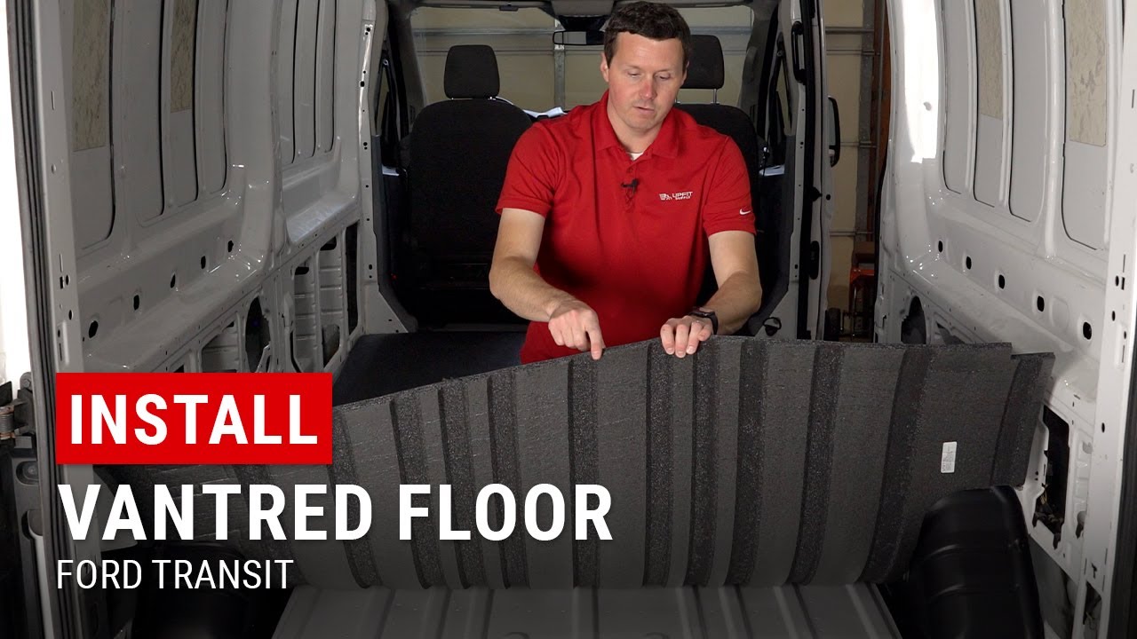 Installing BedRug VanTred Cargo Van Floor in Ford Transit - YouTube
