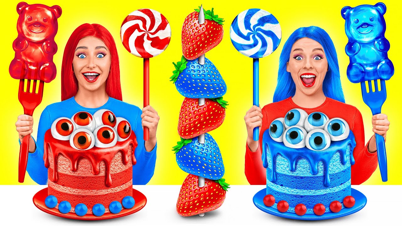 Tantangan Warna Merah vs Biru oleh TeenDO Challenge - YouTube