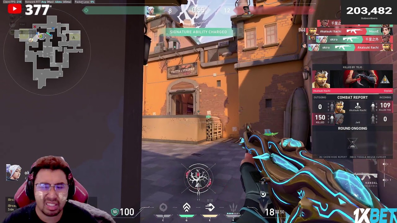 The Headliners 202k Blue Mark Streamer !! - YouTube