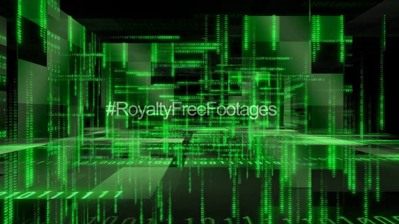 Hi-tech background video | matrix technology motion graphics background ...