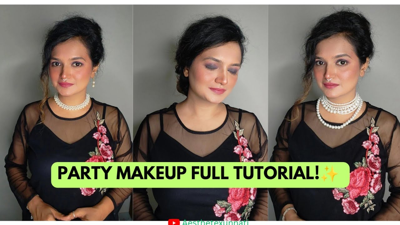 Party Makeup Tutorial Step By Step For Beginners Smokey Eye Makeup