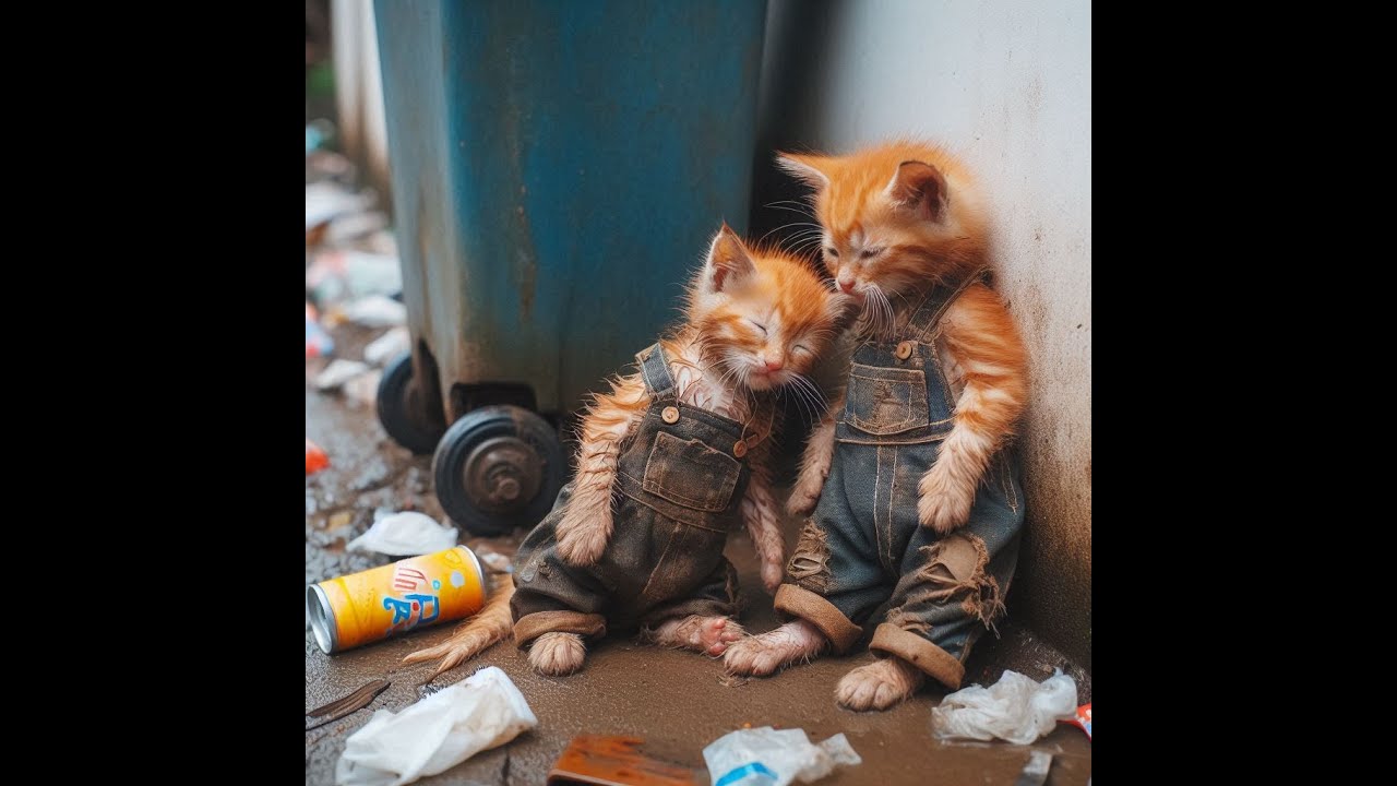😭 Starving Kittens Left to Suffer… Until a Miracle Happens! 🐾 #cat # ...