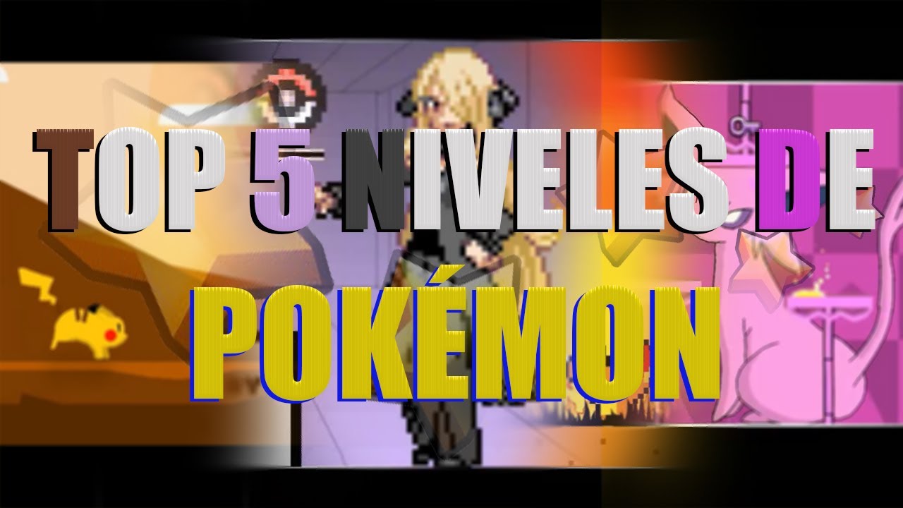 Top 5 niveles de pokemon - Geometry Dash 2.11 - YouTube