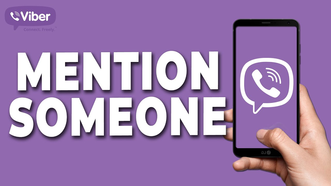 How to Mention Someone in Viber - YouTube