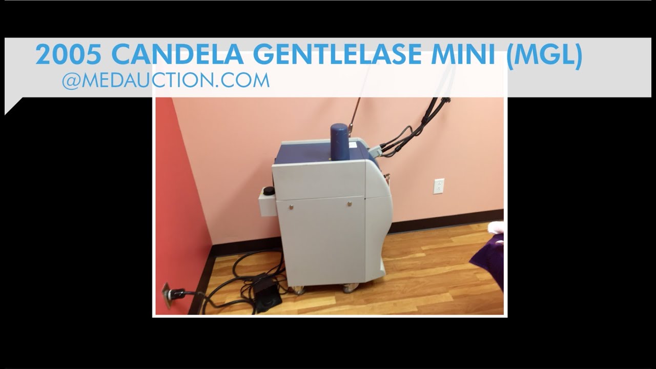 Candela GentleLase Mini 2005 - YouTube