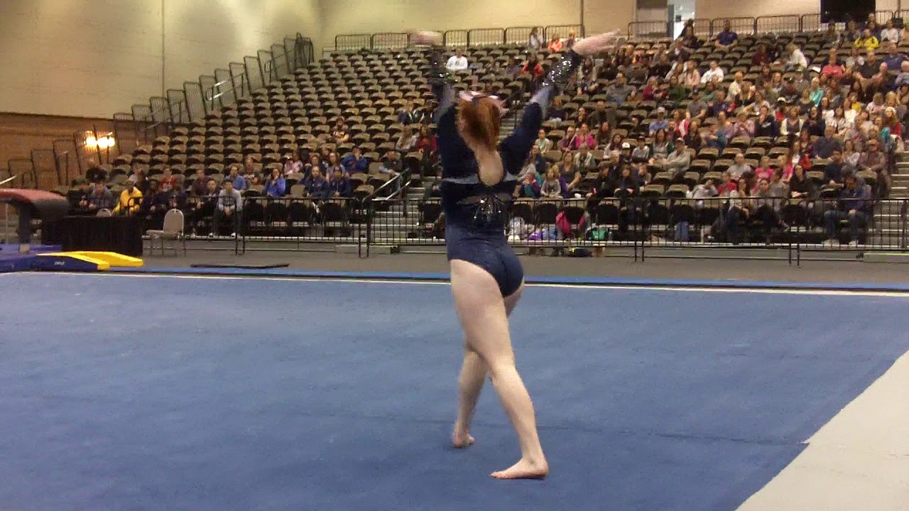 Ashley Albrecht Floor vs EMU 2019 - YouTube