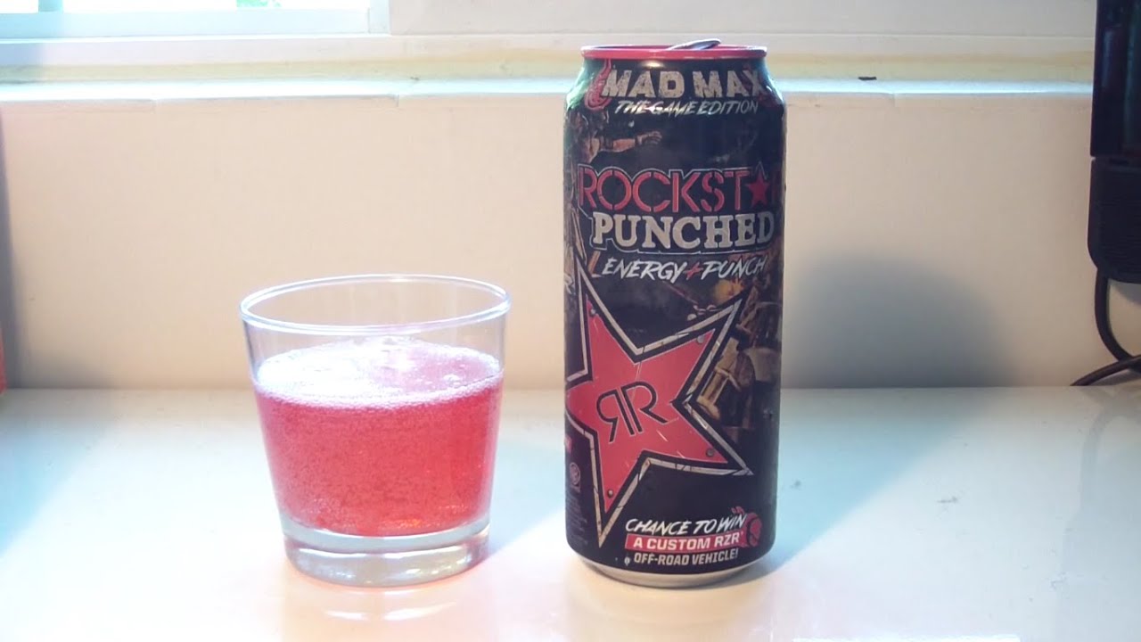 TPX Reviews - "Rockstar Energy: Punched (Fruit Punch)" (MAD MAX Edition ...