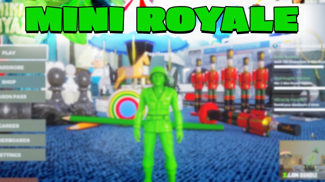Mini Royale! The Toy Soldiers Battle Royale! - YouTube