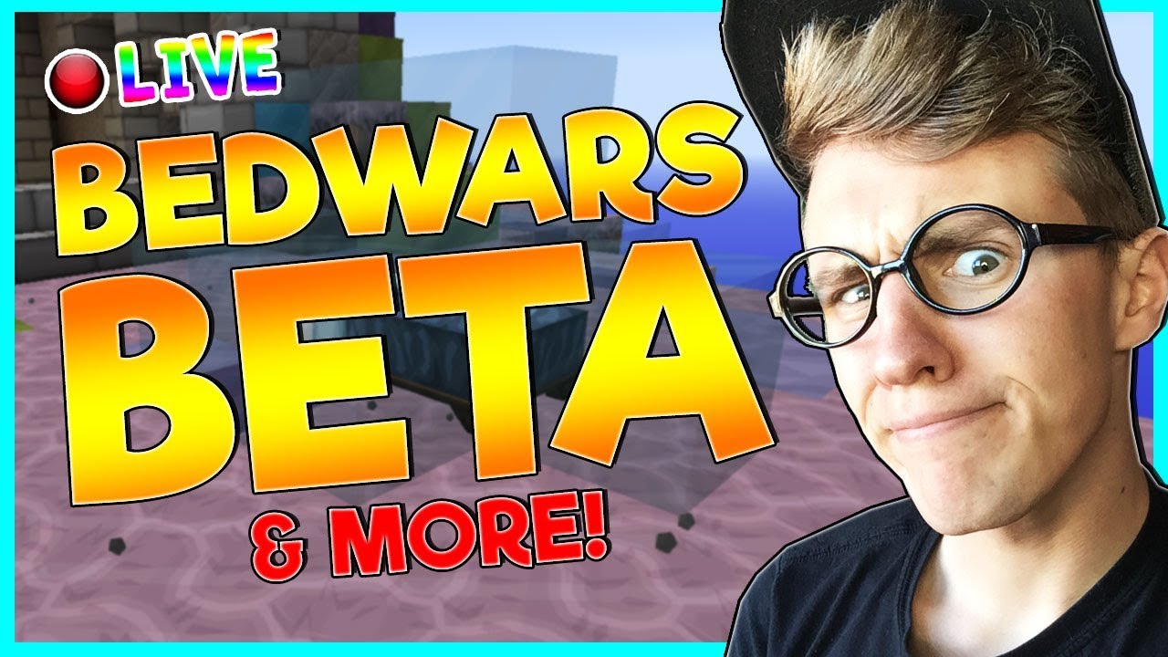 🔴 BEDWARS BETA & MORE! | MINECRAFT LIVESTREAM | COME PLAY! - YouTube