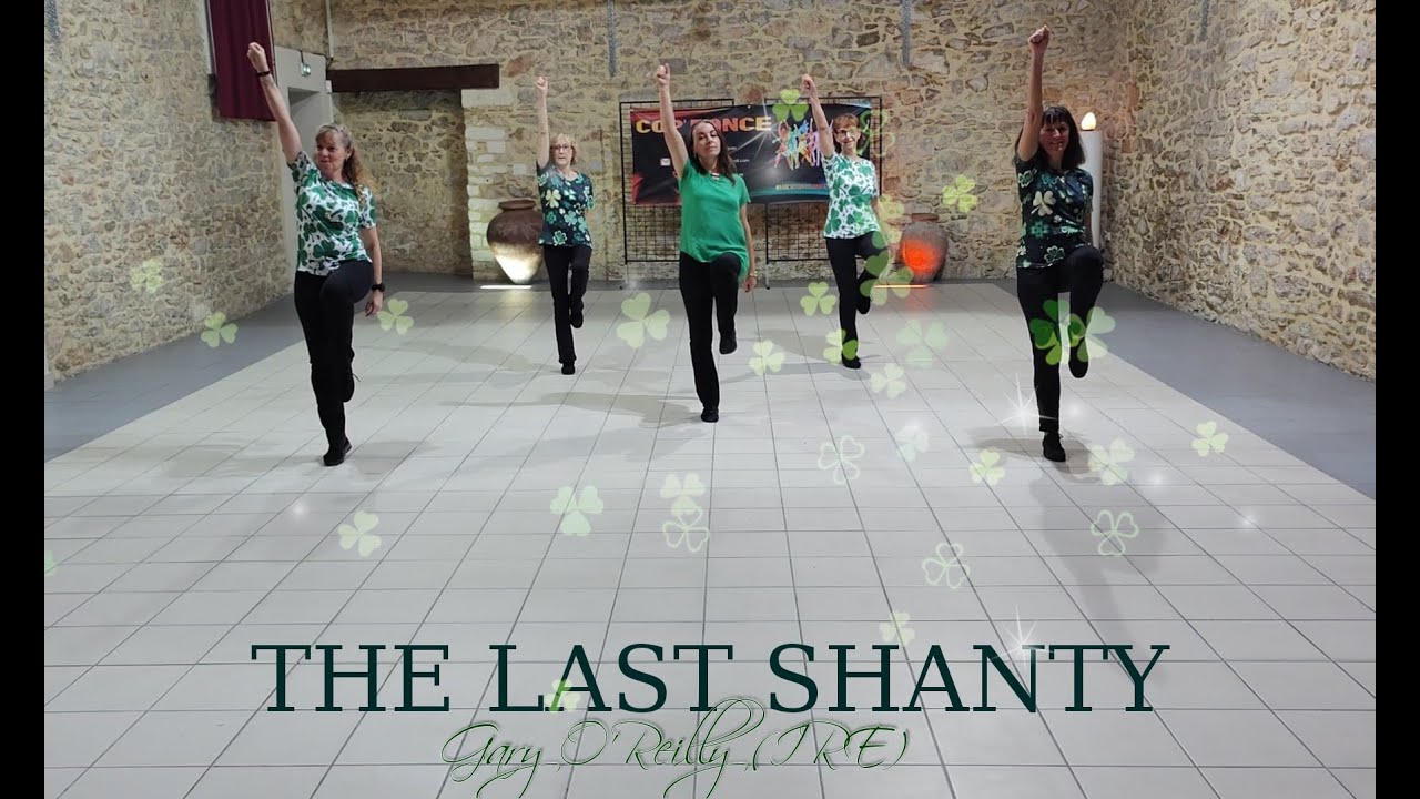 THE LAST SHANTY Line Dance (DEMO & TEACH) - YouTube