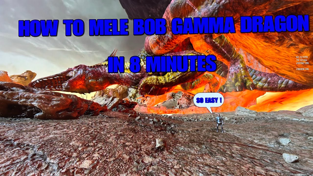 BEST WAY TO SOLO THE GAMMA DRAGON-ARK ASA official 1x - YouTube