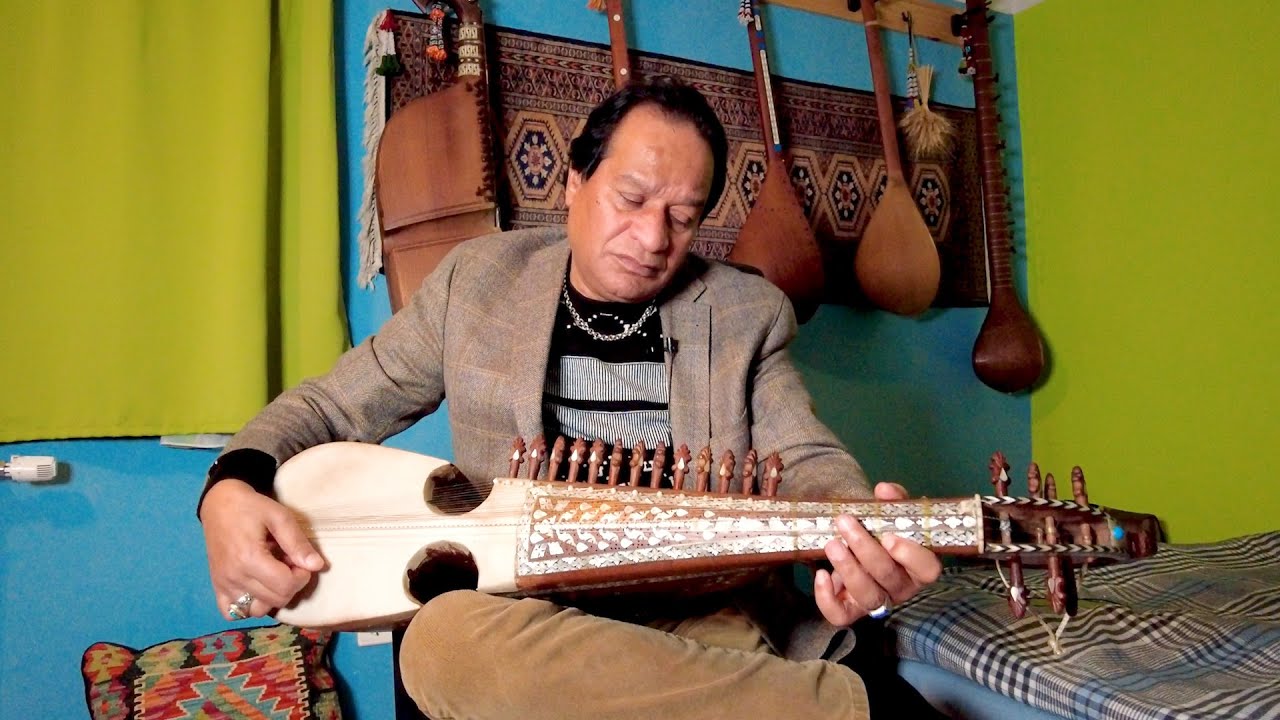 Ustad Ghulam Hussain (Rubab) Fraidun Miazada استاد غلام حسين- از غم و ...