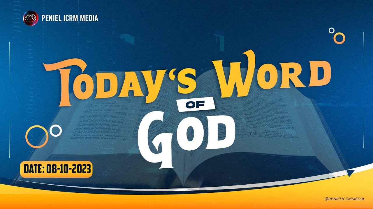 Today's Word of God | 08-10-2023 | TAM+KAN+ENG | #todaywordofgod # ...