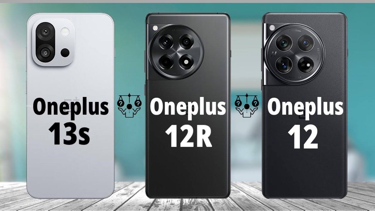 Oneplus 13s Vs Oneplus 12R Vs Oneplus 12 - YouTube