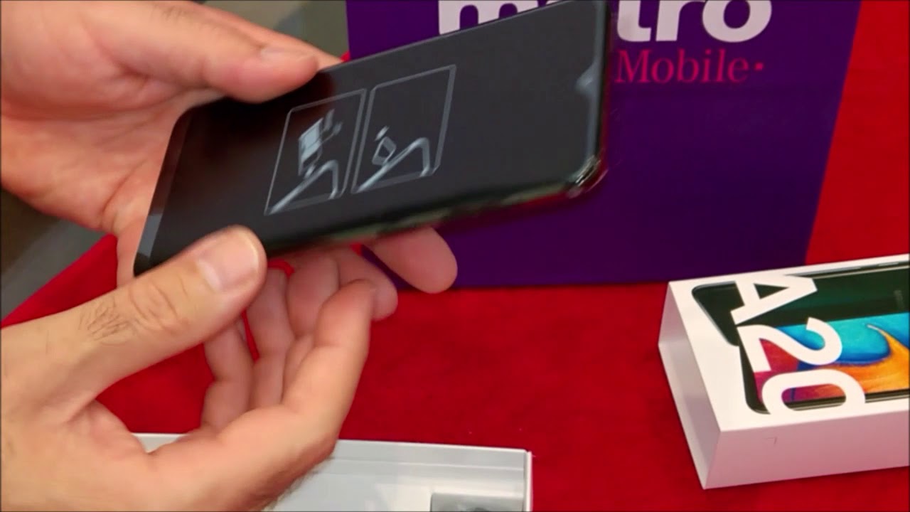 Samsung Galaxy A20 | Black | Unboxing - YouTube