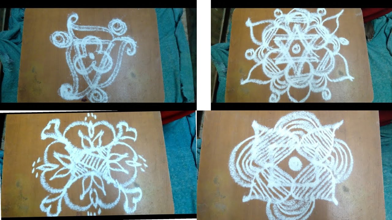 Daily Easy kolam for beginners - YouTube