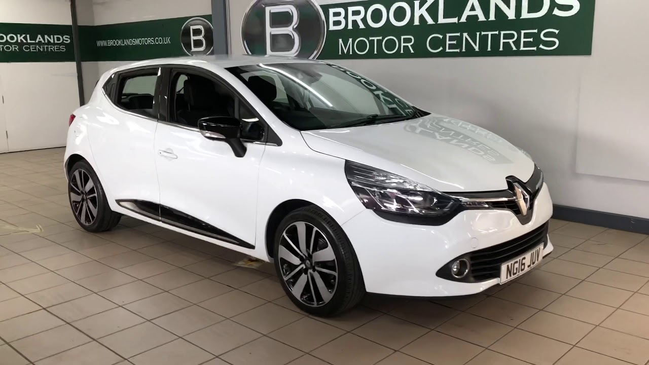 2016 Renault Clio Dynamique S Nav Brooklands Leeds - YouTube