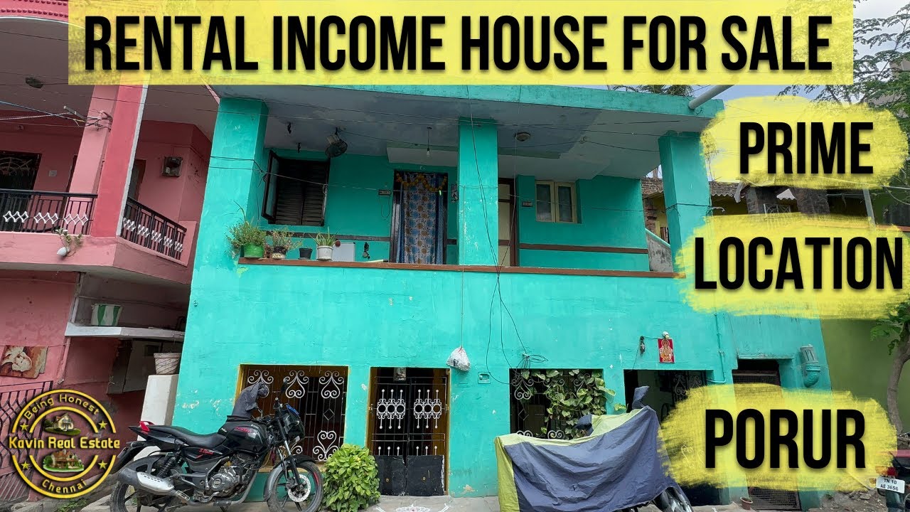 ID 1534 - Rental Income House For Sale In Porur Prime Location || Patta ...