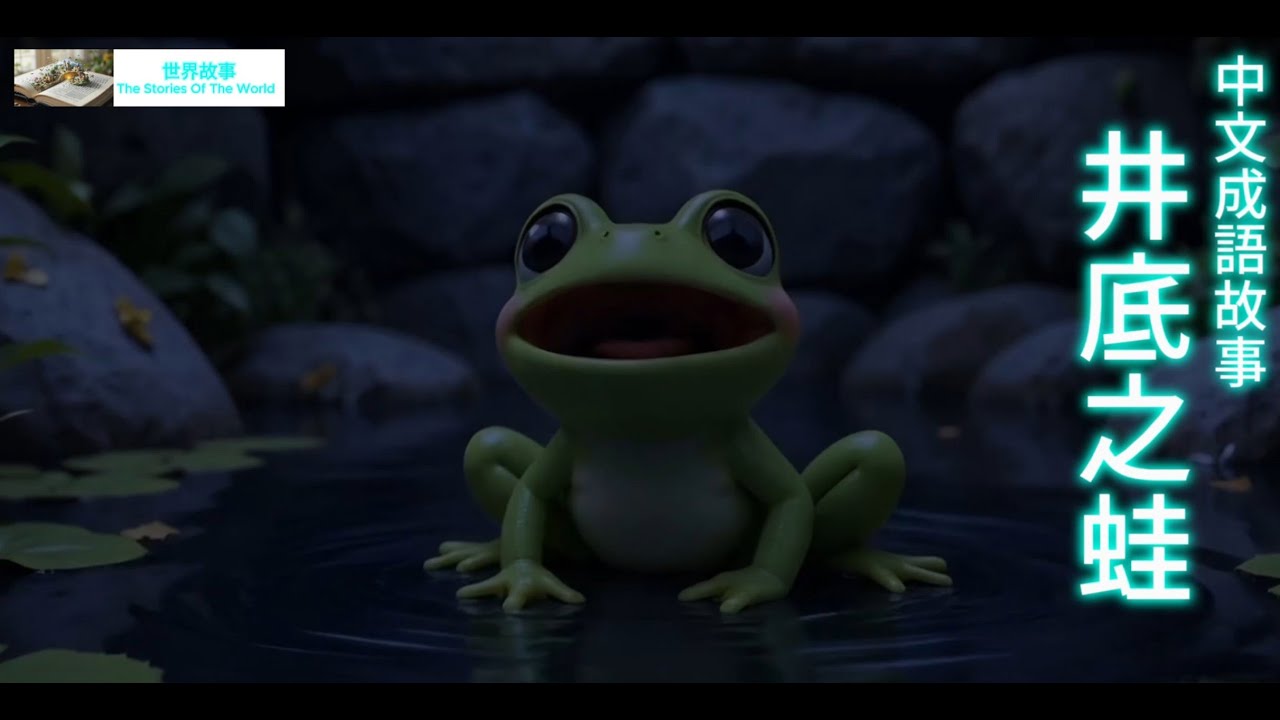 井底之蛙｜成語故事｜粵語｜廣東話｜小學｜國小｜中文｜國文｜frog in a well｜Chinese Idiom #成語故事 - YouTube